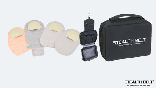 Ostomy Belt Accessories | Mufflers, Extenders & Travel Gear | Stealth Belt