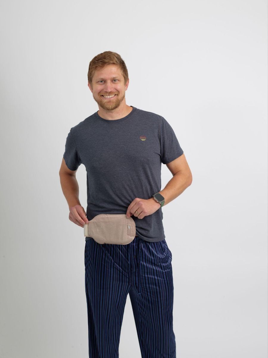 Easy Slip-On Vertical Ostomy Belt | No Buckles or Straps | Large Sizes ...