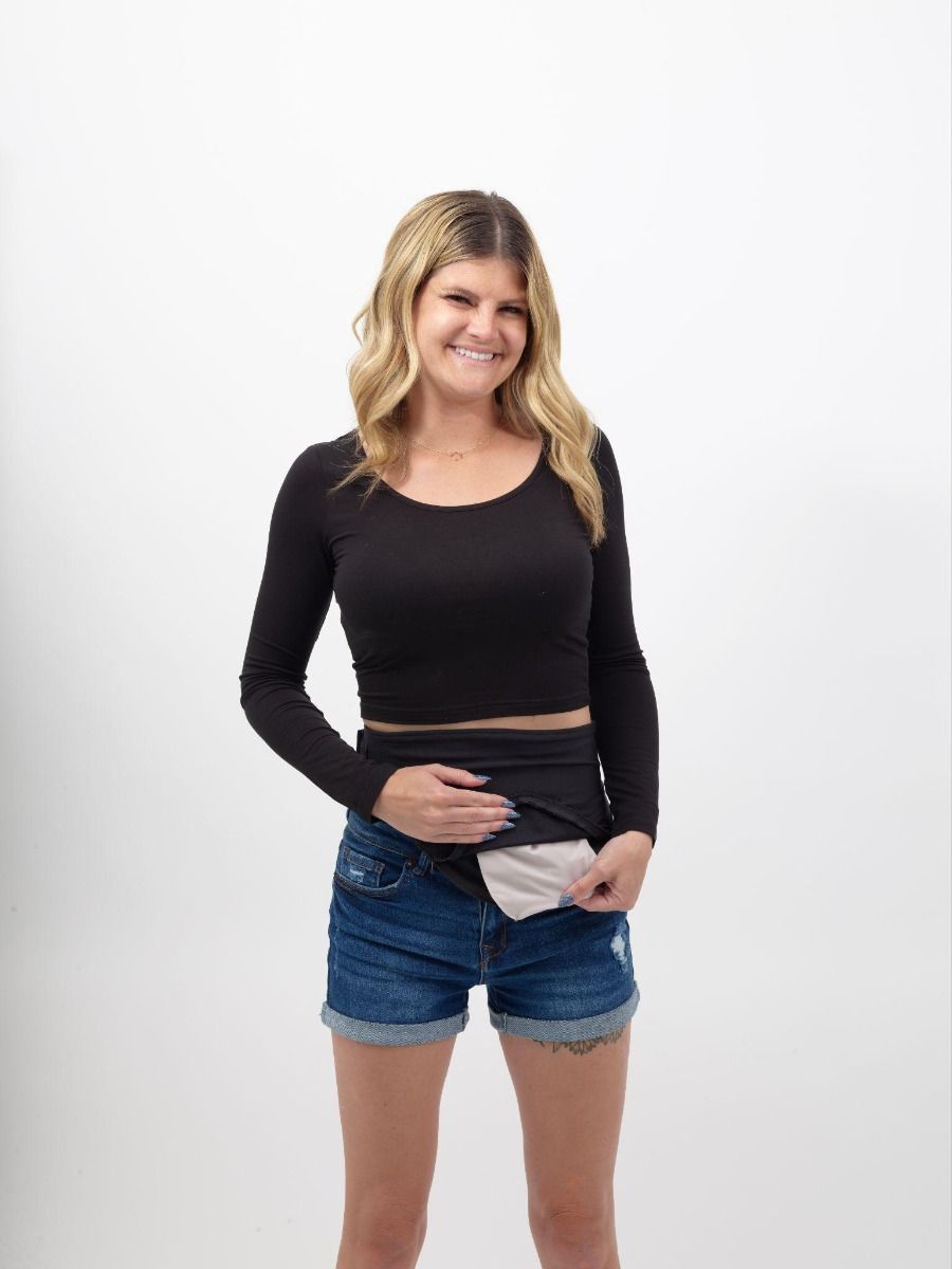 Everyday Ostomy Support Belt | Stealth Belt Pro Vertical | Concealment